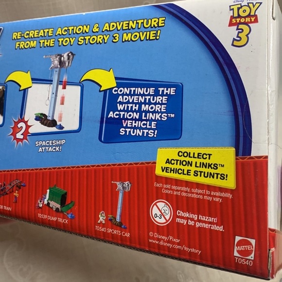 Pixar | Toys | 209 Toy Story 3 Action Links Spaceship Buzz Lightyear ...